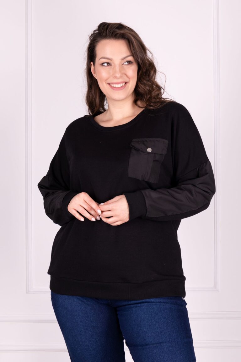 Dreams Plus - Malta. PLUS SIZE TOP WITH POCKET